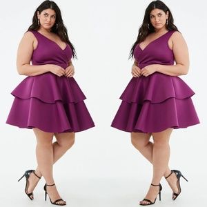 Dresses | 2x Front Overlap Sleeveless Two Layer Mini Dress | Poshmark